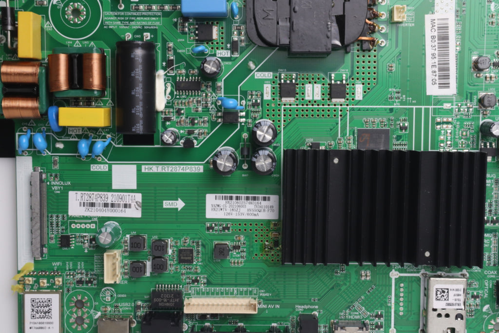 RCA RWOSU5549 TV Part Repair Kit Board | Main Board; Power Supply & Ot ...